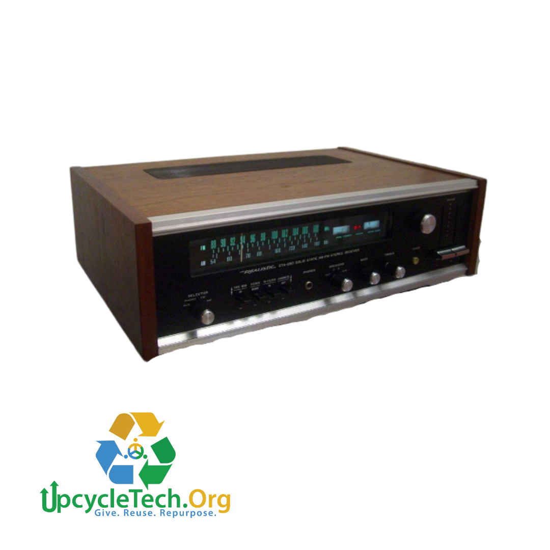 Realistic STA-65C AM-FM Stereo Receiver Renewed – Upcycle Tech Foundation